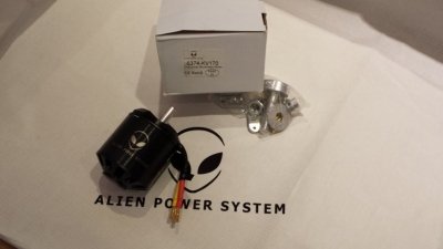 APS 6374 Outrunner brushless motor 170KV 3200W
