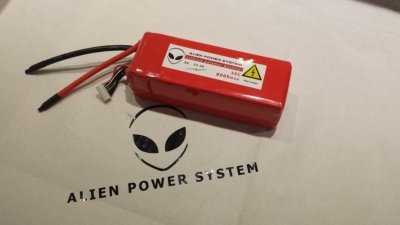 Alien 6S 8000mah 35C Lipo Battery